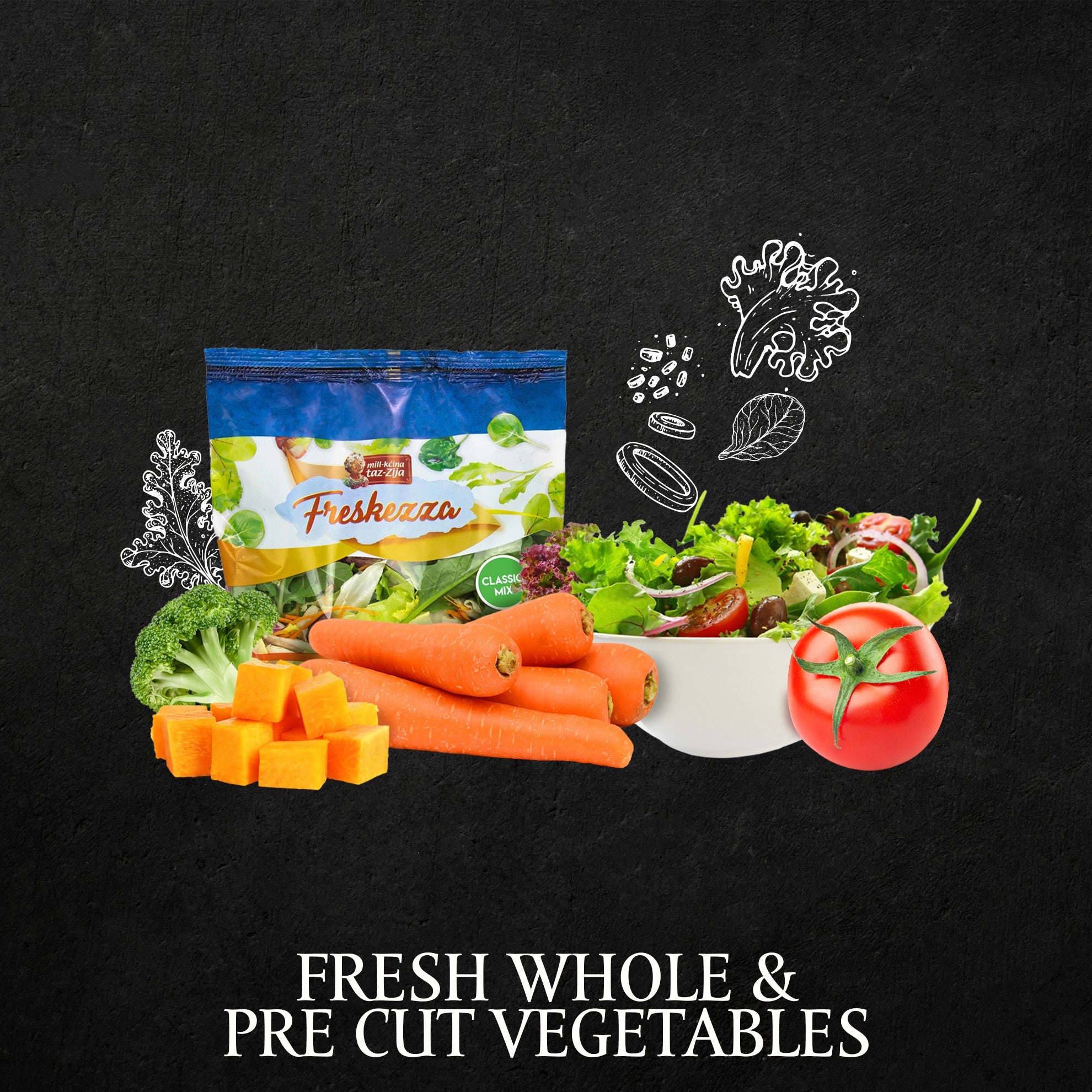 Fresh Whole & Pre Cut Veg – Meats & Eats