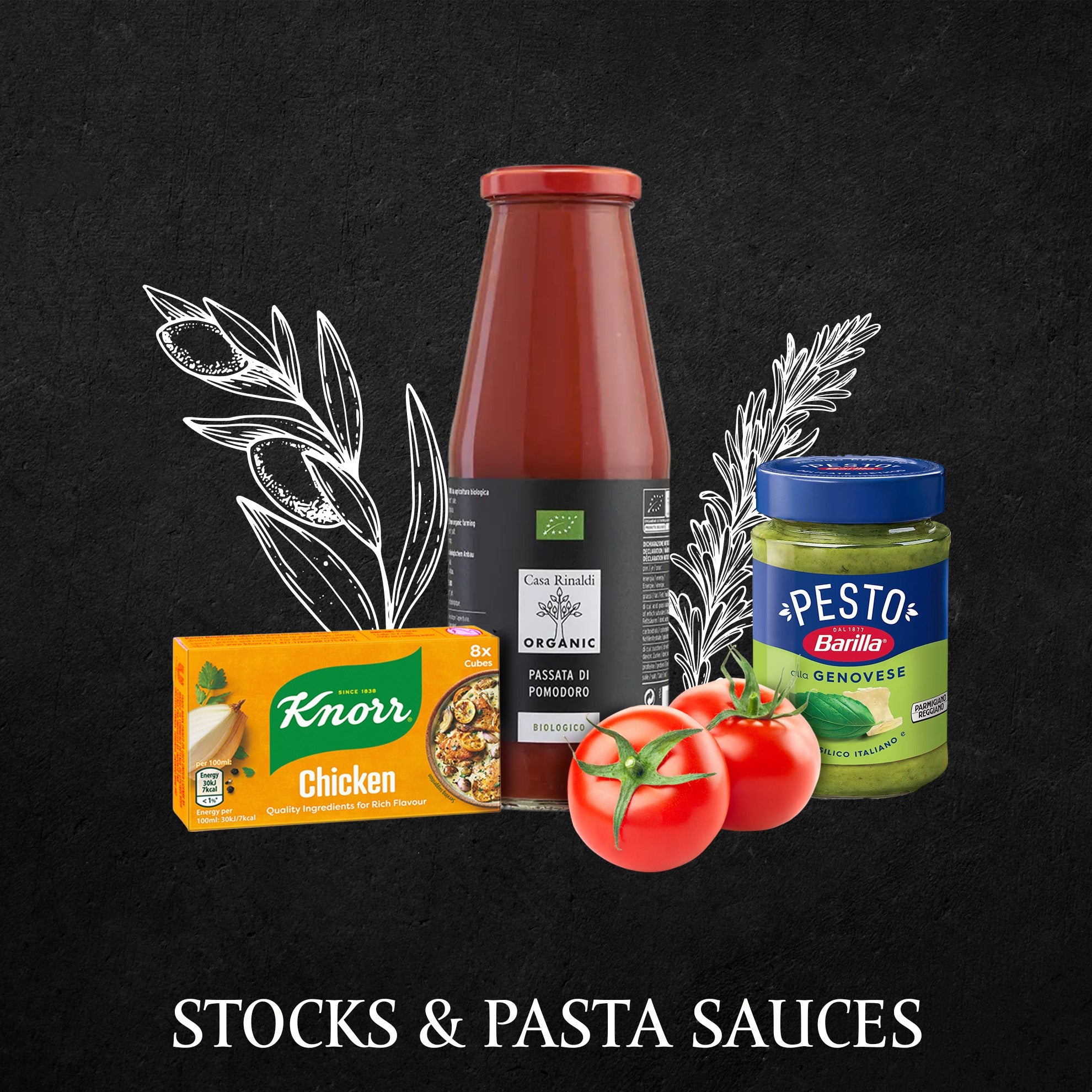 Stocks & Pasta Sauces – Meats & Eats