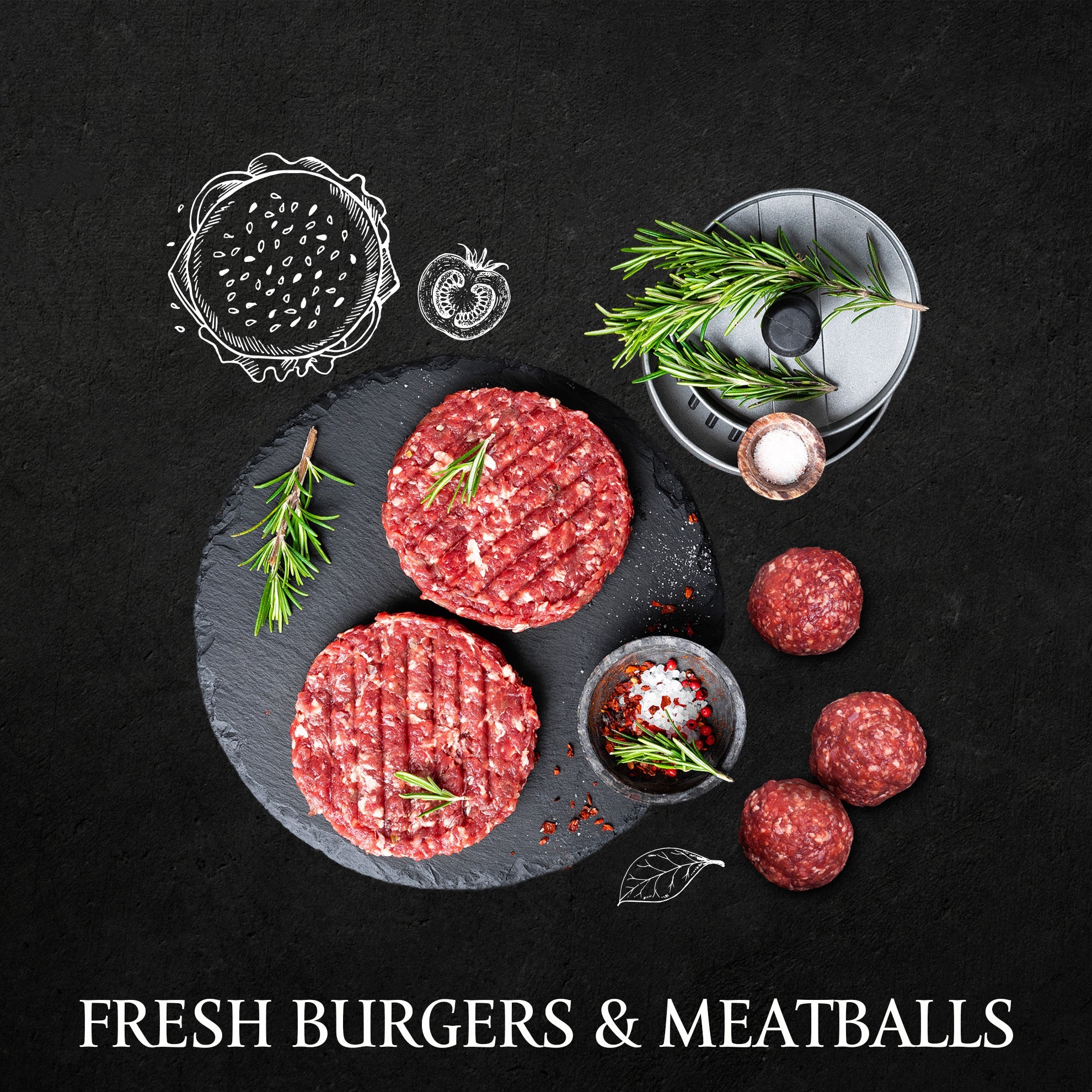 Fresh Burgers & Meatballs – Meats And Eats