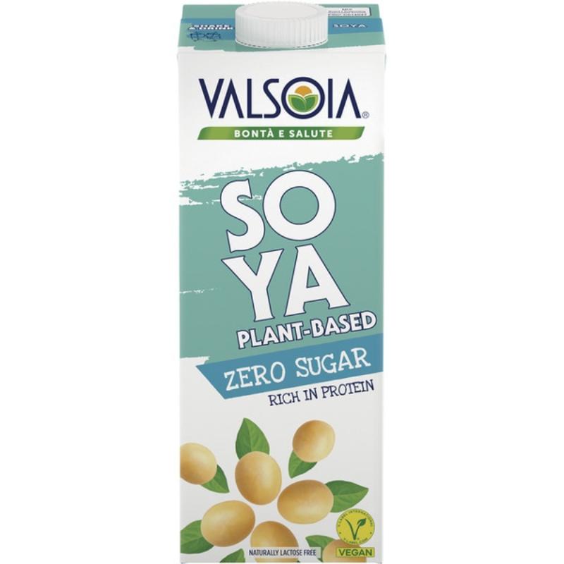 Valsoia Soya Plant Based Zero Sugar, 1lt - Shop Now - Meats & Eats