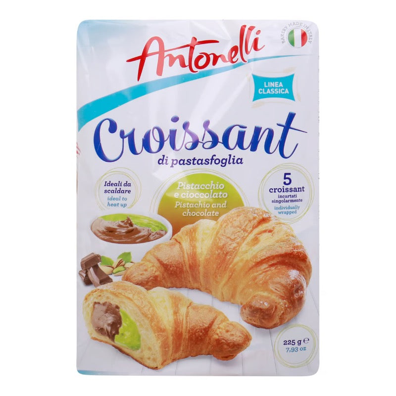 Antonelli Croissants Pistachio & Chocolate, 5 x 225g - Shop Now - Meats ...