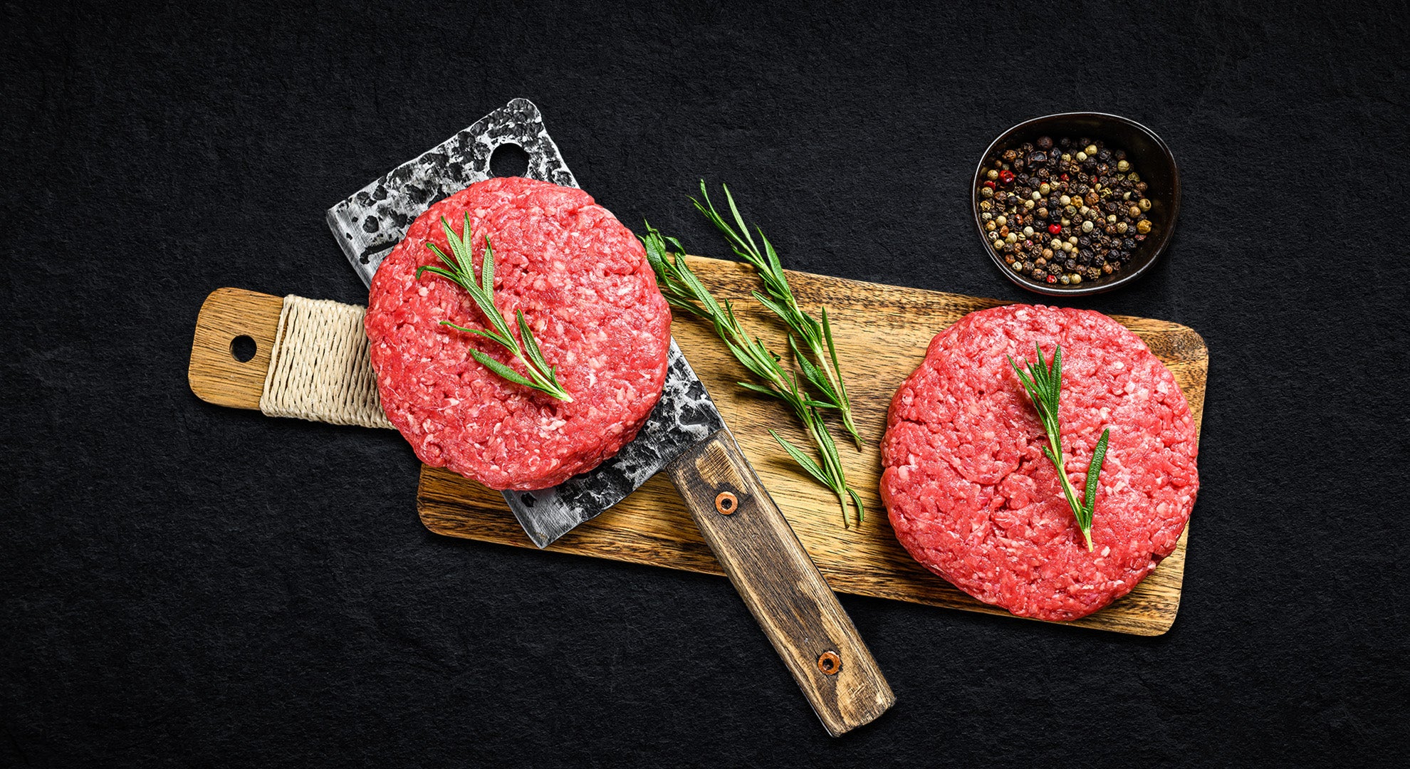 Fresh Rib Eye Burger, X 1 - Shop Now - Meats & Eats