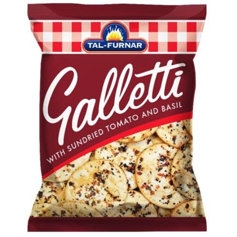 Tal-Furnar Galletti Sundried Tomato & Basil, 70g - Shop Now - Meats & Eats