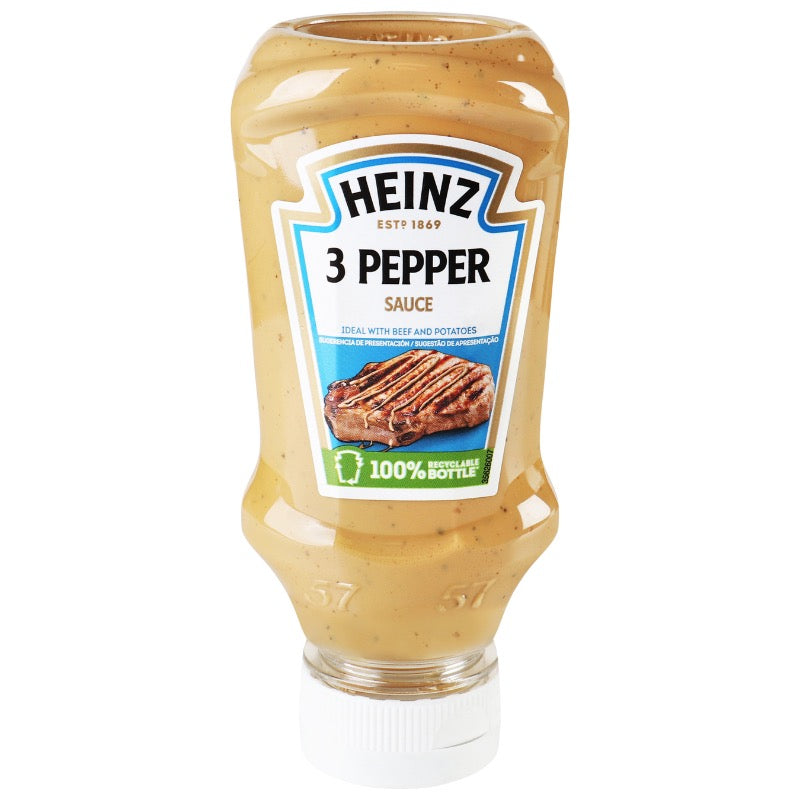 Heinz 3 Pepper Sauce, 220ml - Shop Now - Meats & Eats