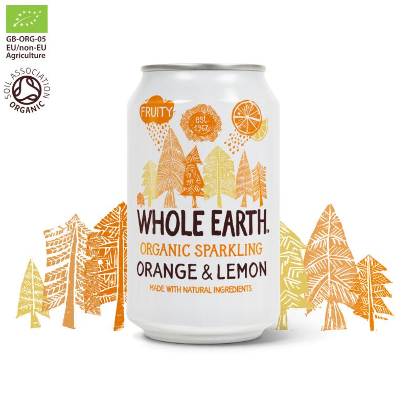 Whole Earth Organic Orange & Lemon Drink, 330ml - Shop Now - Meats & Eats