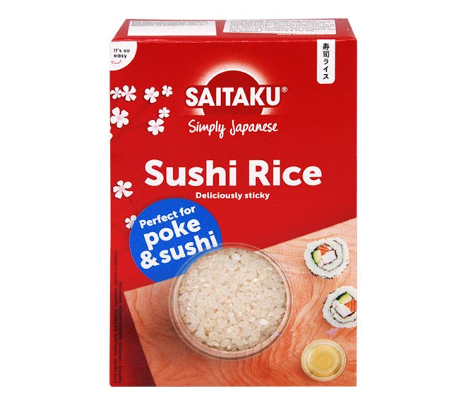 Saitaku Sushi Rice, 500g - Shop Now - Meats & Eats