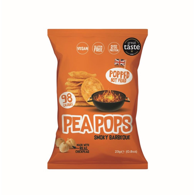 Pea Pops Smoky BBQ, 23g - Shop Now - Meats & Eats