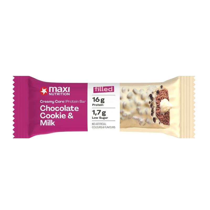 Maxi Nutrition Chocolate Cookie & Milk Protein Bar, 45g - Shop Now ...