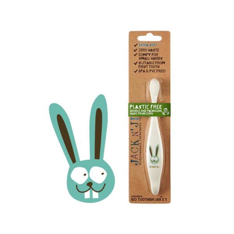 Jack 'n' Jill Bio Toothbrush For kids Bunny - Shop Now - Meats & Eats
