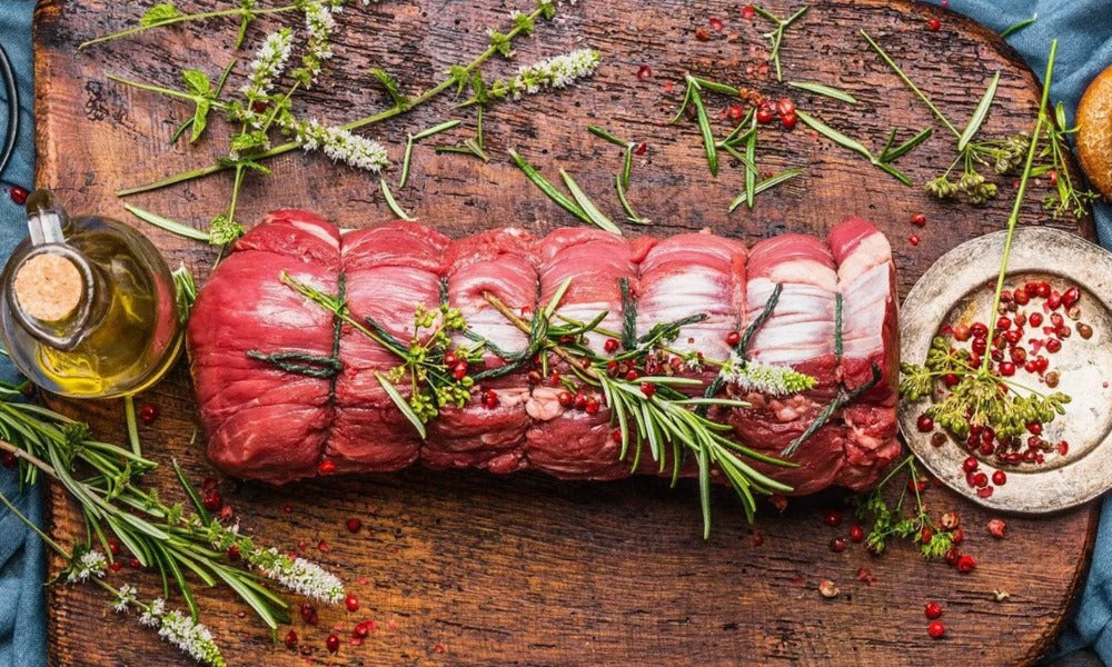 Fresh Grass Fed Beef Fillet Whole, 1kg - Shop Now - Meats & Eats