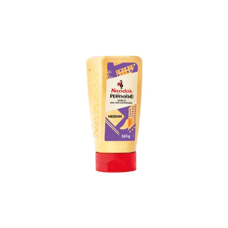 Nando's Medium Peri Peri Garlic Mayonnaise, 265g - Shop Now - Meats & Eats