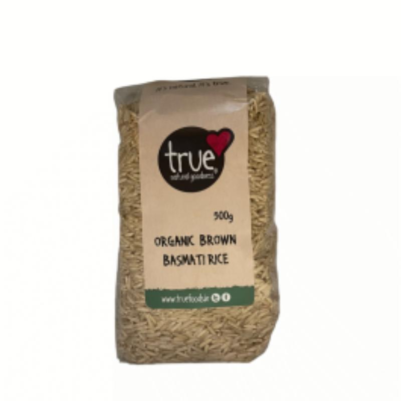 True Organic Brown Basmati Rice, 500g - Shop Now - Meats & Eats