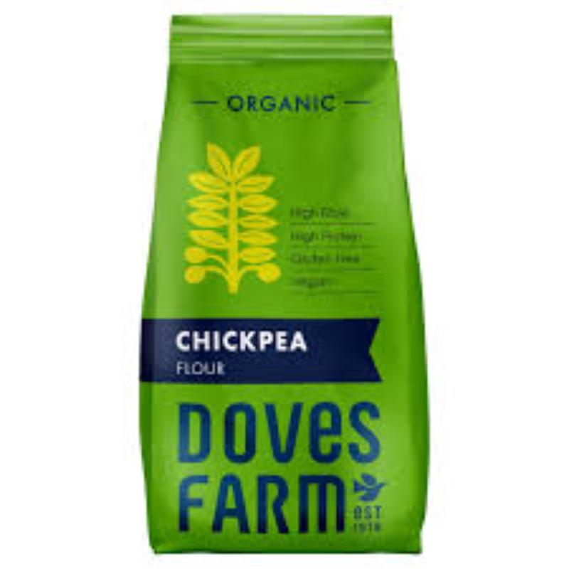 Doves Farm Organic Chickpea Flour, 260g - Shop Now - Meats & Eats
