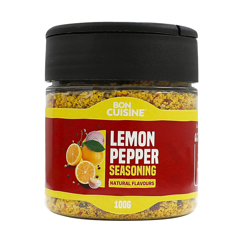 Bon Cuisine Lemon Pepper Seasoning, 100g - Shop Now - Meats & Eats