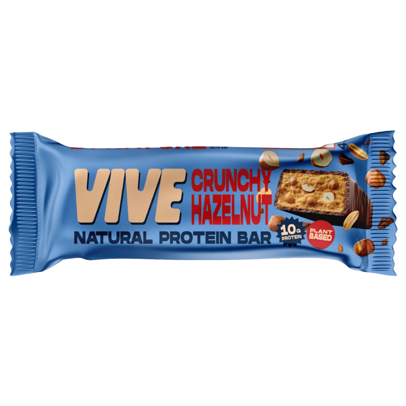Vive Natural Protein Hazelnut Snack Bar, 50g - Shop Now - Meats & Eats