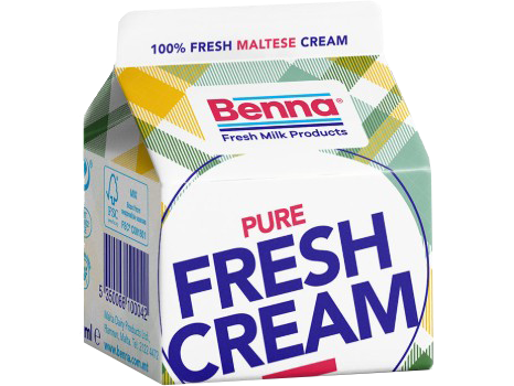 Benna Fresh Cream, 250ml - Shop Now - Meats & Eats