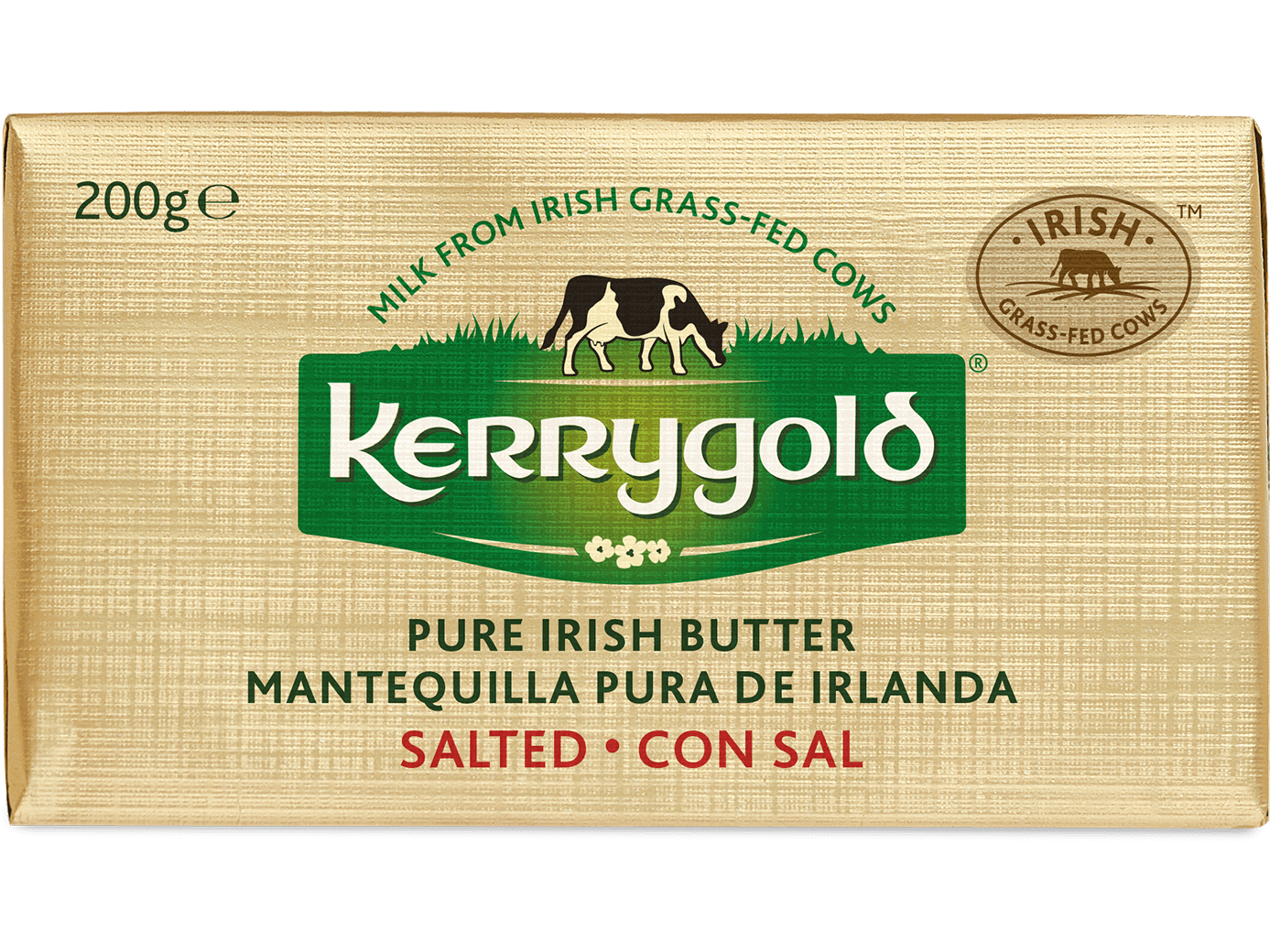 Kerrygold Pure Irish Butter Salted, 200g - Shop Now - Meats & Eats