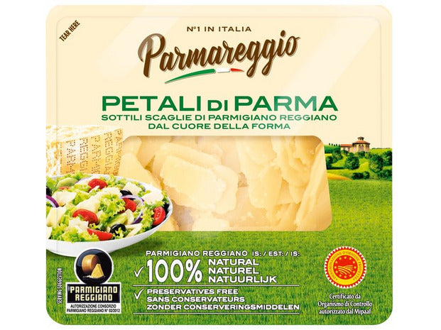 Parmareggio Parmigiano Shavings, 100g - Shop Now - Meats & Eats
