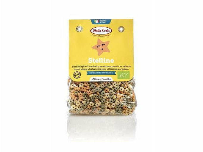 Dalla Costa Organic Stelline Pasta With Tomatoes & Spinach, 200g - Shop ...