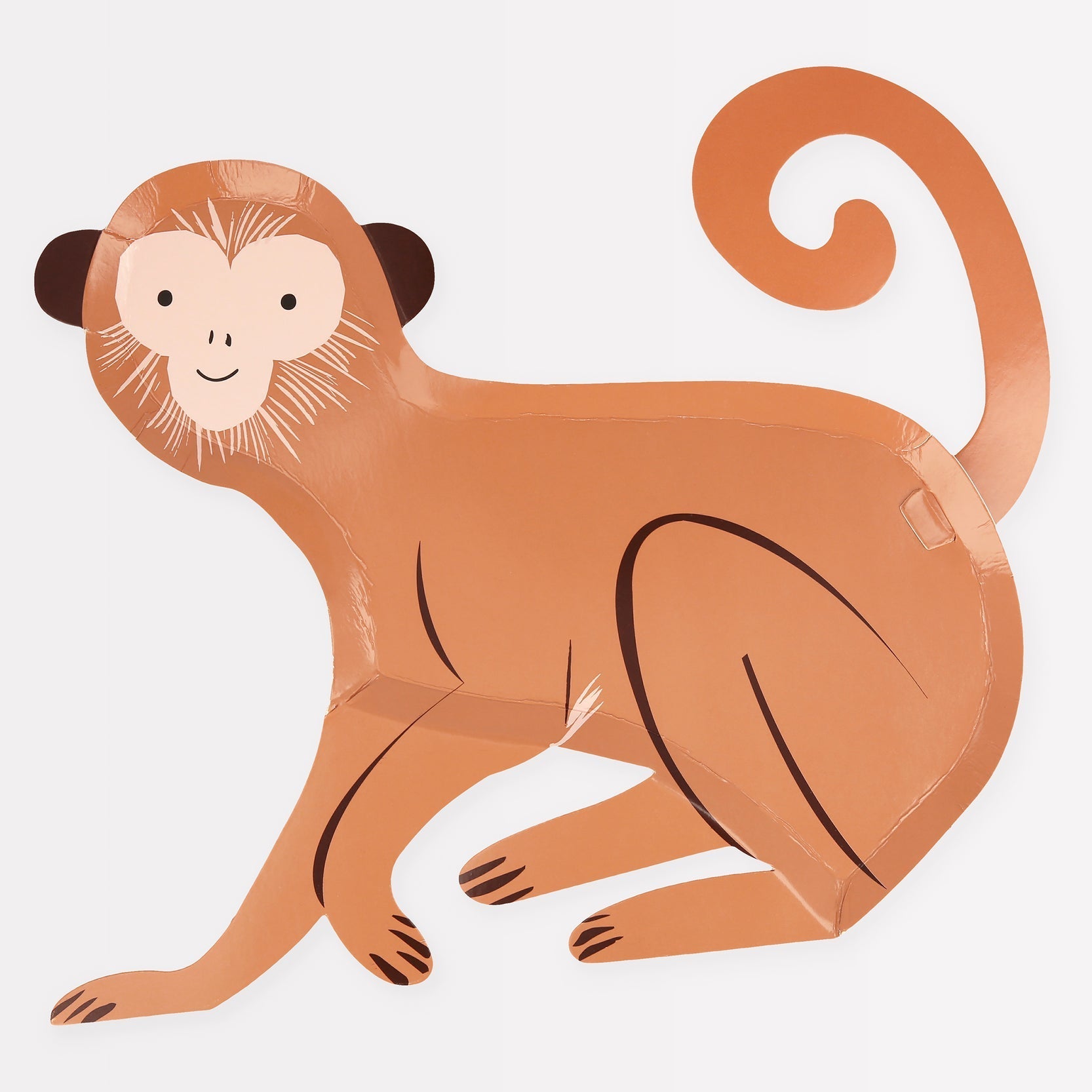 Meri Meri Monkey Plates, X 8 - Shop Now - Meats & Eats