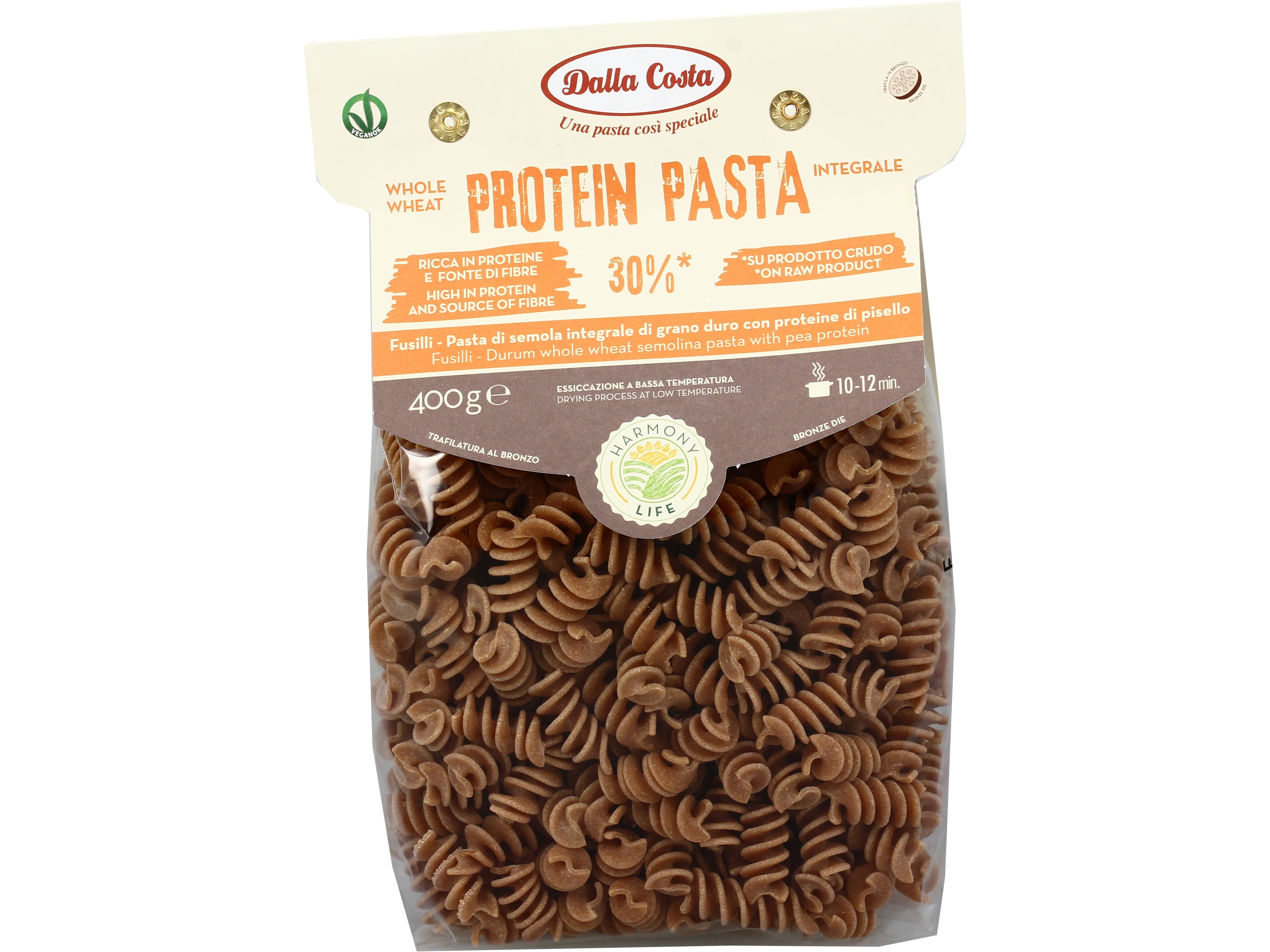 Dalla Costa Whole Wheat Protein Pasta Fusilli, 400g - Shop Now - Meats ...
